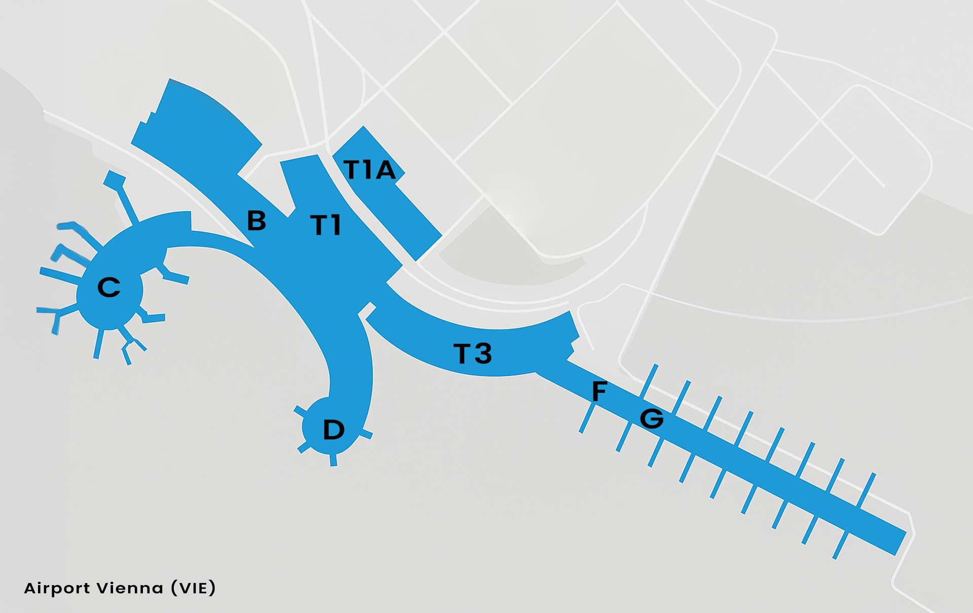 Vienna Airport Terminal & Gate Guide 2026 - Check-in, Airlines