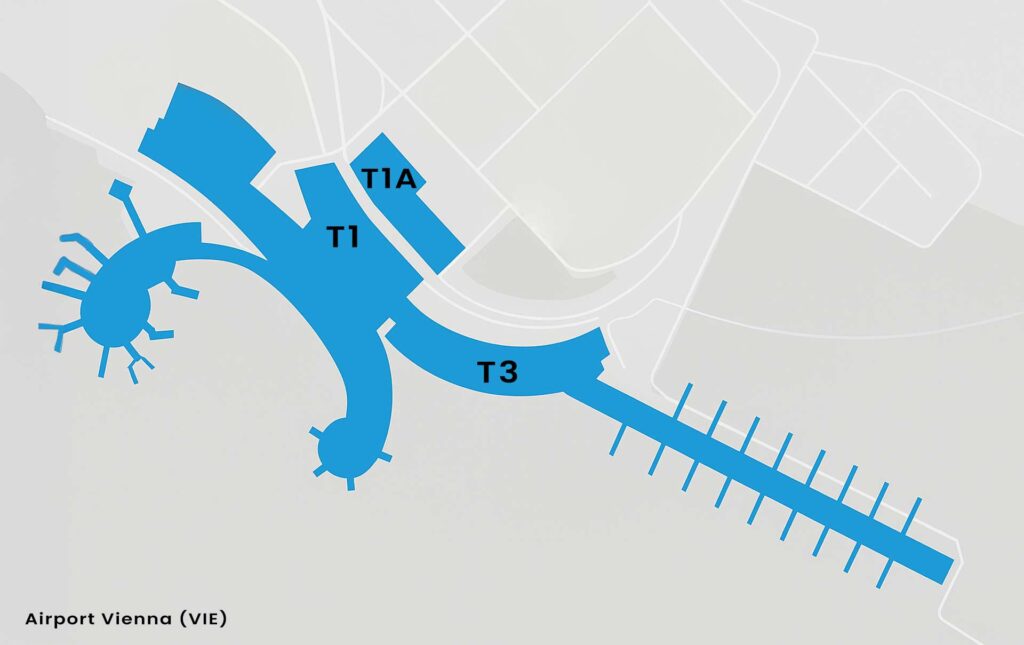 Vienna Airport Terminal & Gate Guide 2026 - Check-in, Airlines
